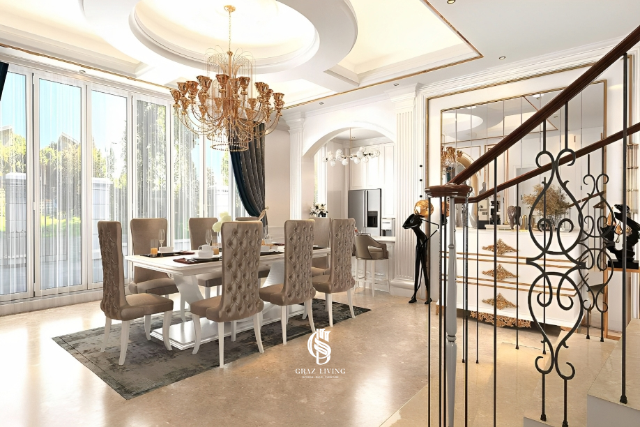 Beragam Karakteristik dan Motif Desain Interior Rumah Bergaya Klasik ...